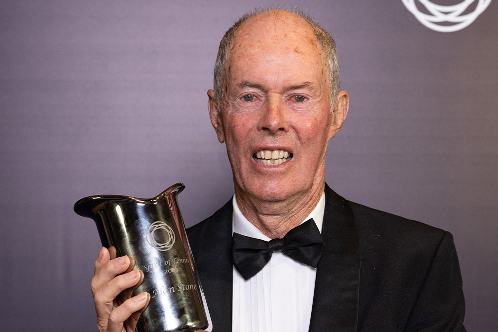 Australian Tennis Awards: Allan Stone wins Spirit of Tennis Award