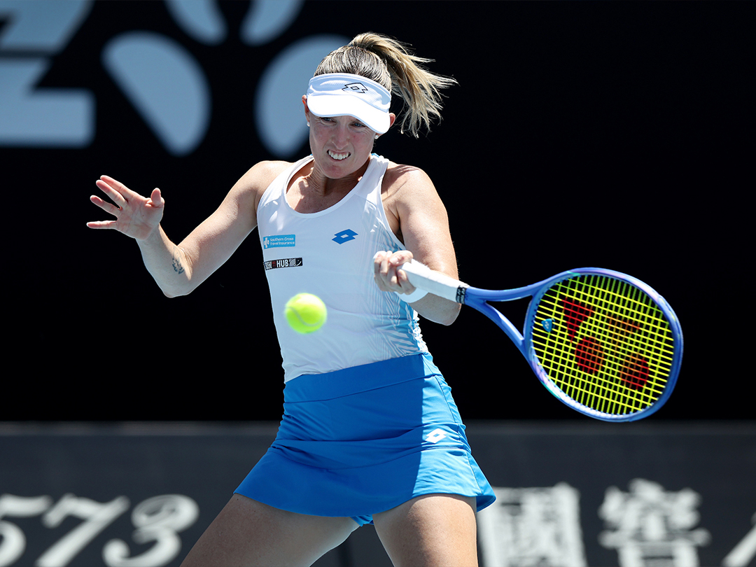 Hunter is determined to become main-draw mainstay after AO 2026 defeat