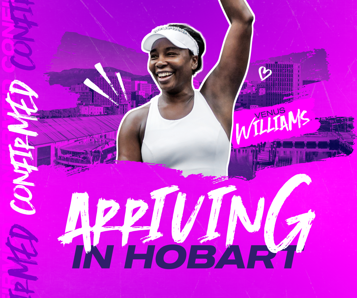 Venus Williams joins Hobart International line up