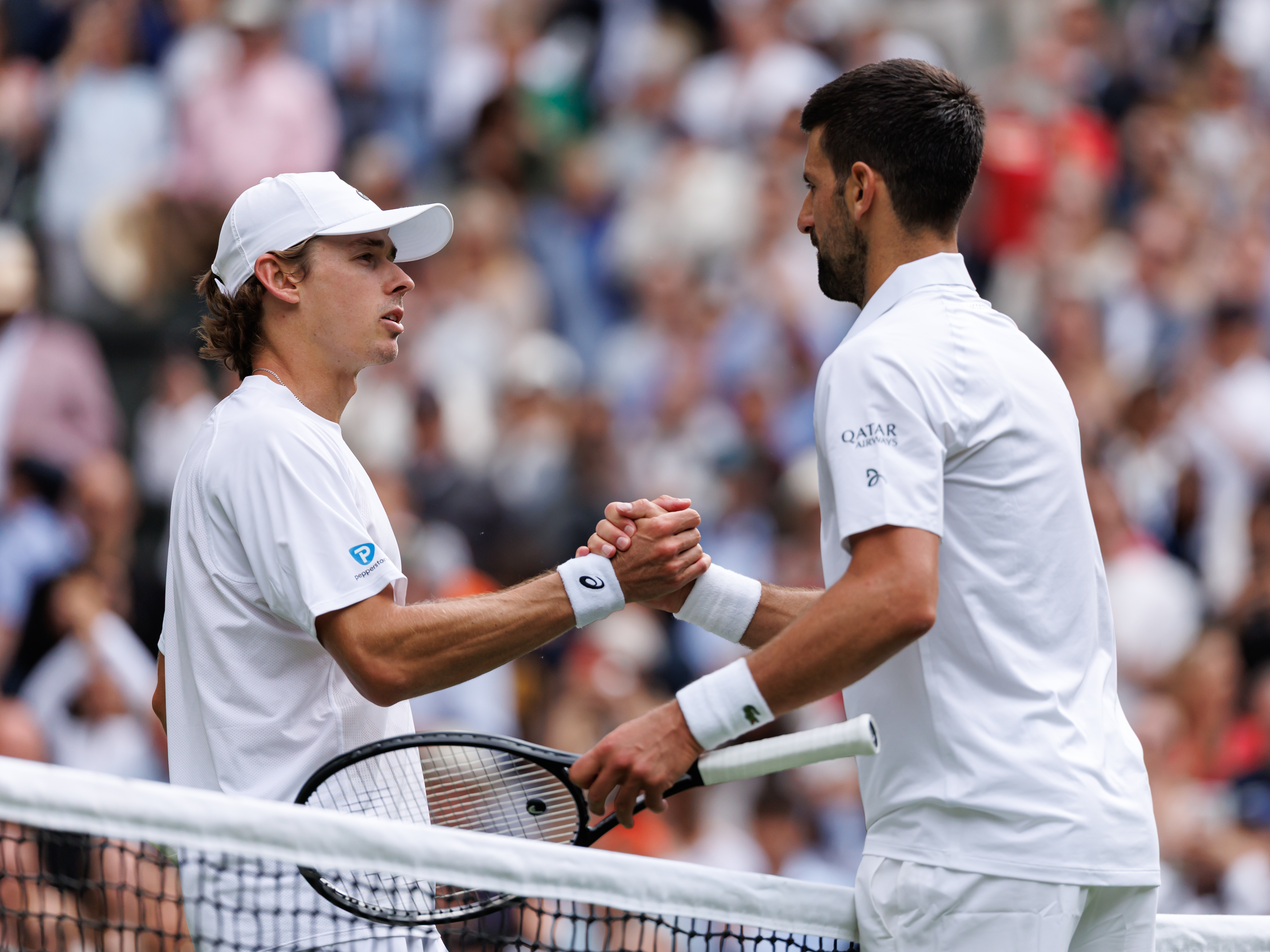Wimbledon: De Minaur stretches Djokovic while Aussie juniors thrive
