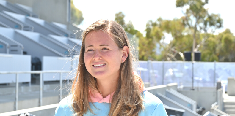 Hobart International's No. 1 seed