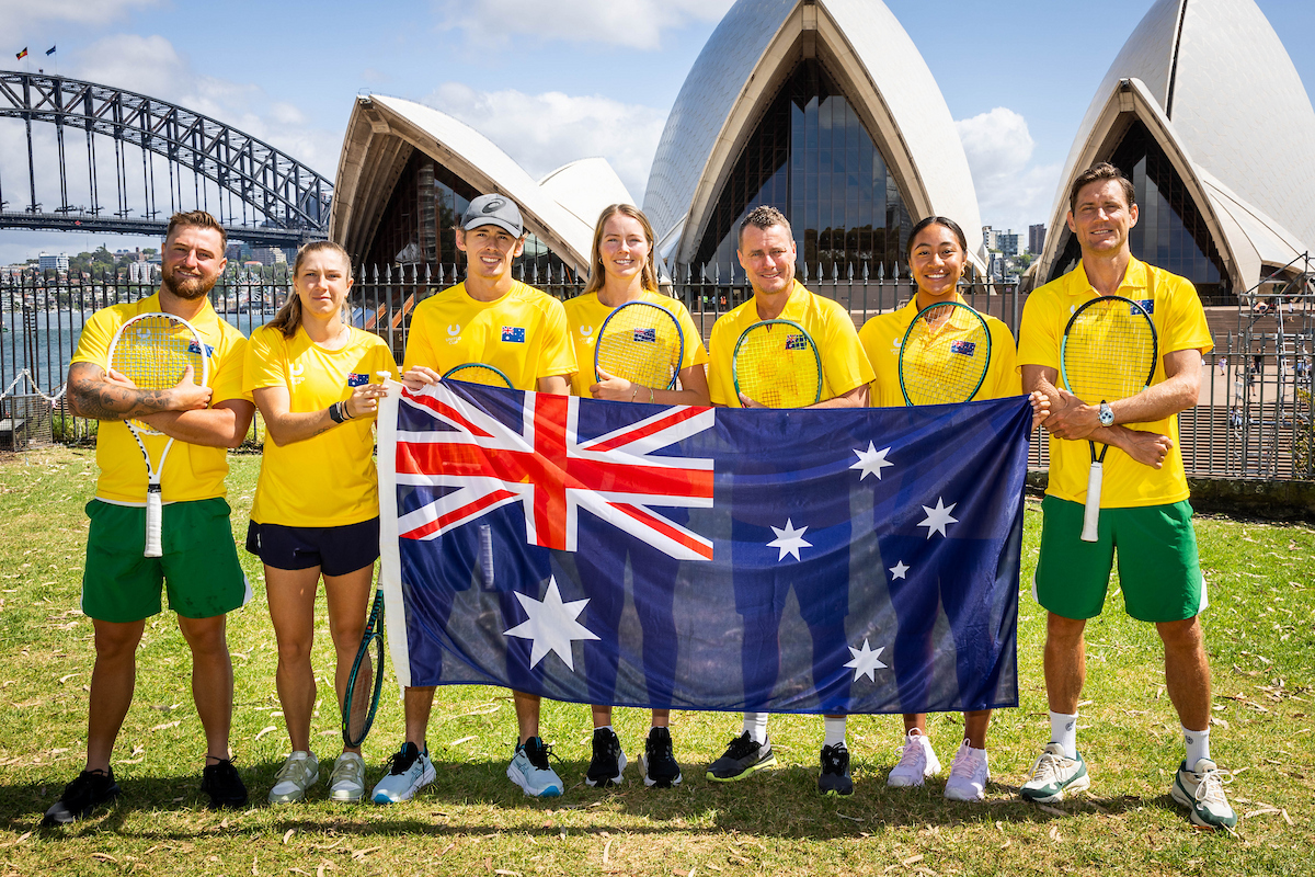 Australian national tennis teams
