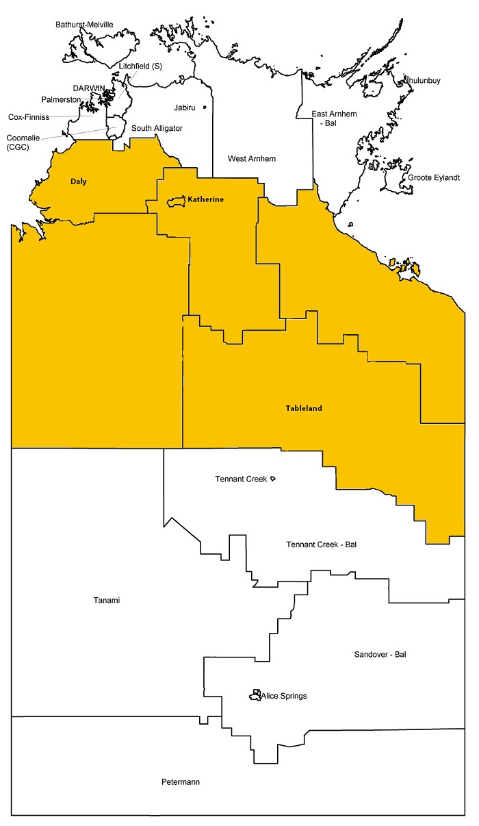 Central | Regions | Tennis NT