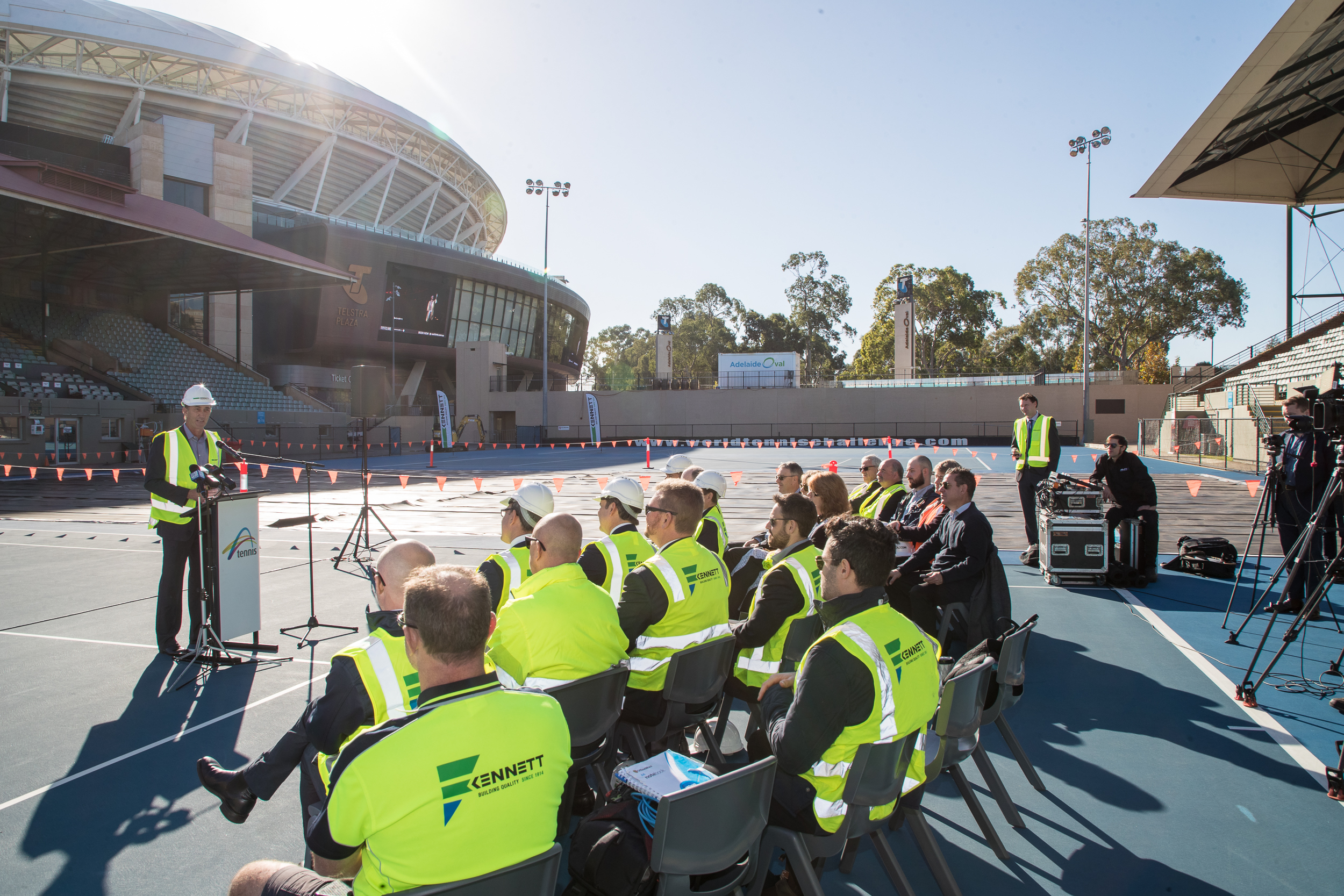 PHOTO GALLERY: Memorial Drive Centre Court redevelopment turning of the ...