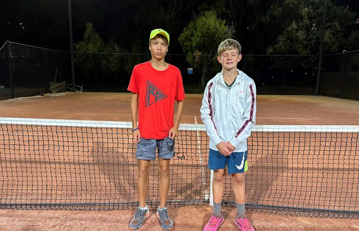 Qualifying completed for the 2024 12/u and 14/u Australian Claycourt ...