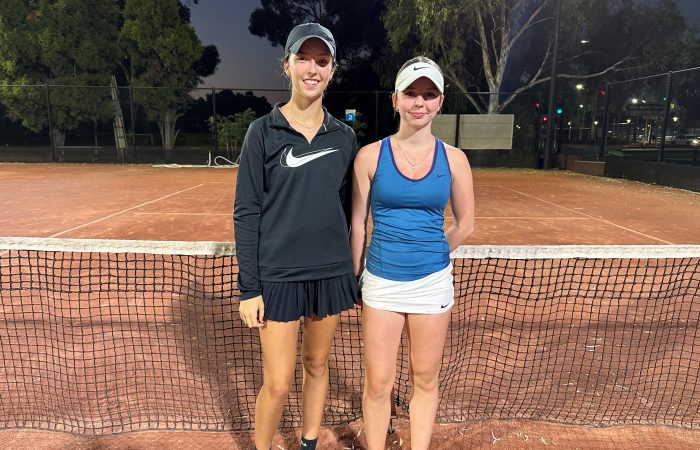 Qualifying completed for the 2024 12/u and 14/u Australian Claycourt ...