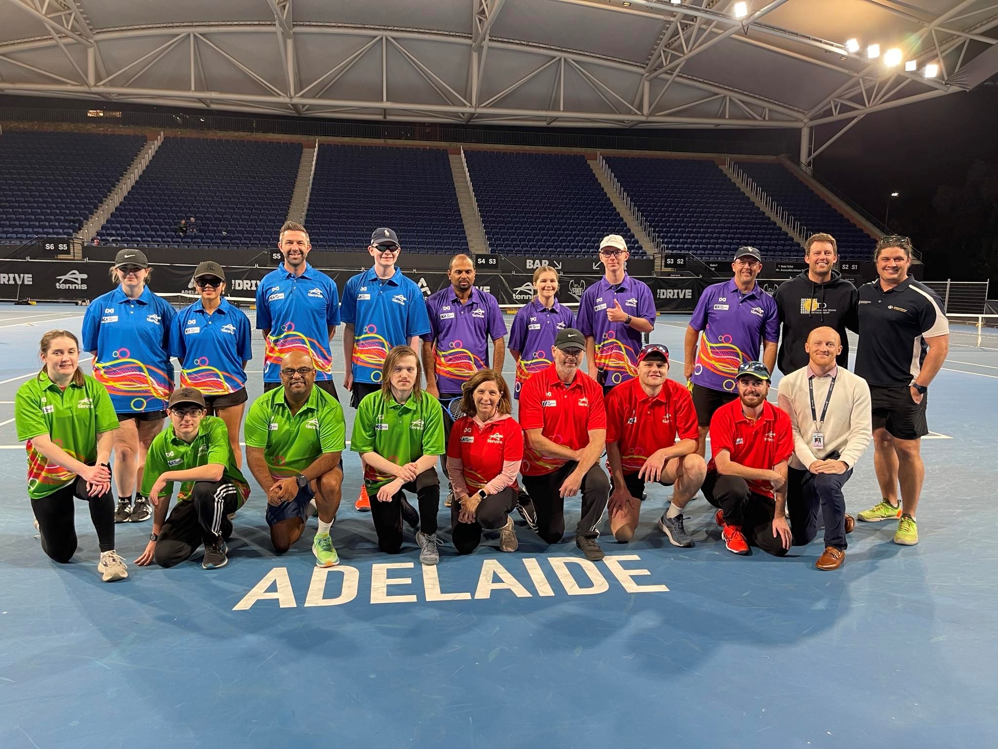 The inaugural Blind and Low Vision Tennis League concludes its first ...