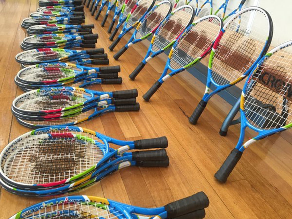 Making a racquet: Thirty thousand smiles | 24 May, 2016 | Tennis Victoria