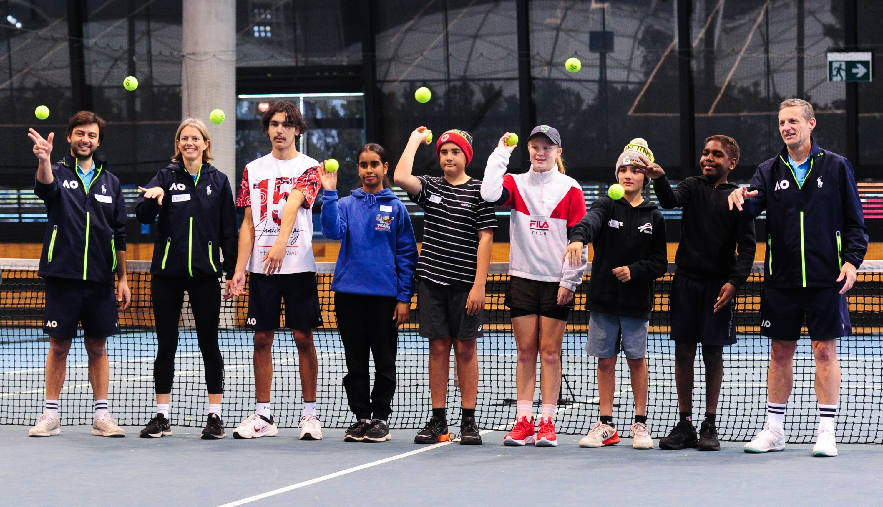 Tennis Victoria hosts AO First Nations Ballkid Trial | 31 May, 2022 ...