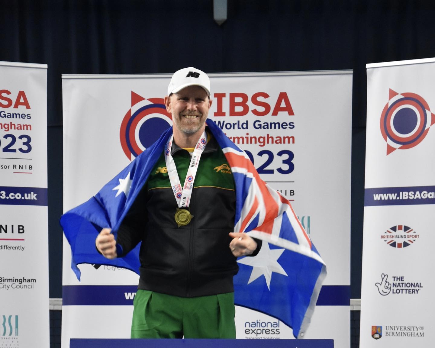 Ross Patterson (Vic) among 9 medal winners at the Blind and Low Vision World Games. | 30 August ...