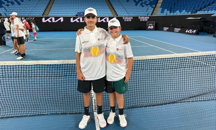 Vics at the AO: Lewis Murray and Zane Ryan | 17 January, 2024 | Tennis Victoria