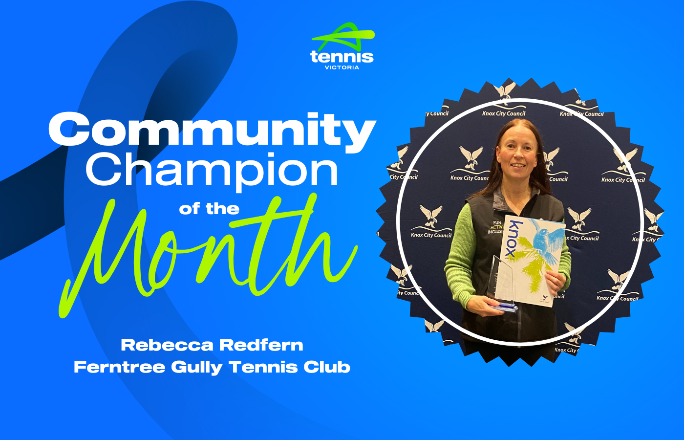 Community Champion of the Month – Rebecca Redfern | 21 April, 2025 ...