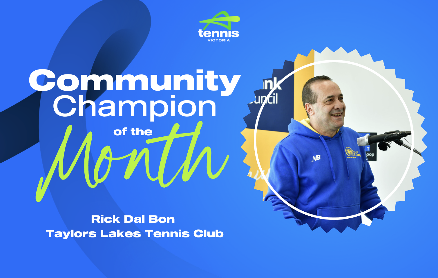 Community Champion of the Month – Rick Dal Bon | 21 November, 2025 ...