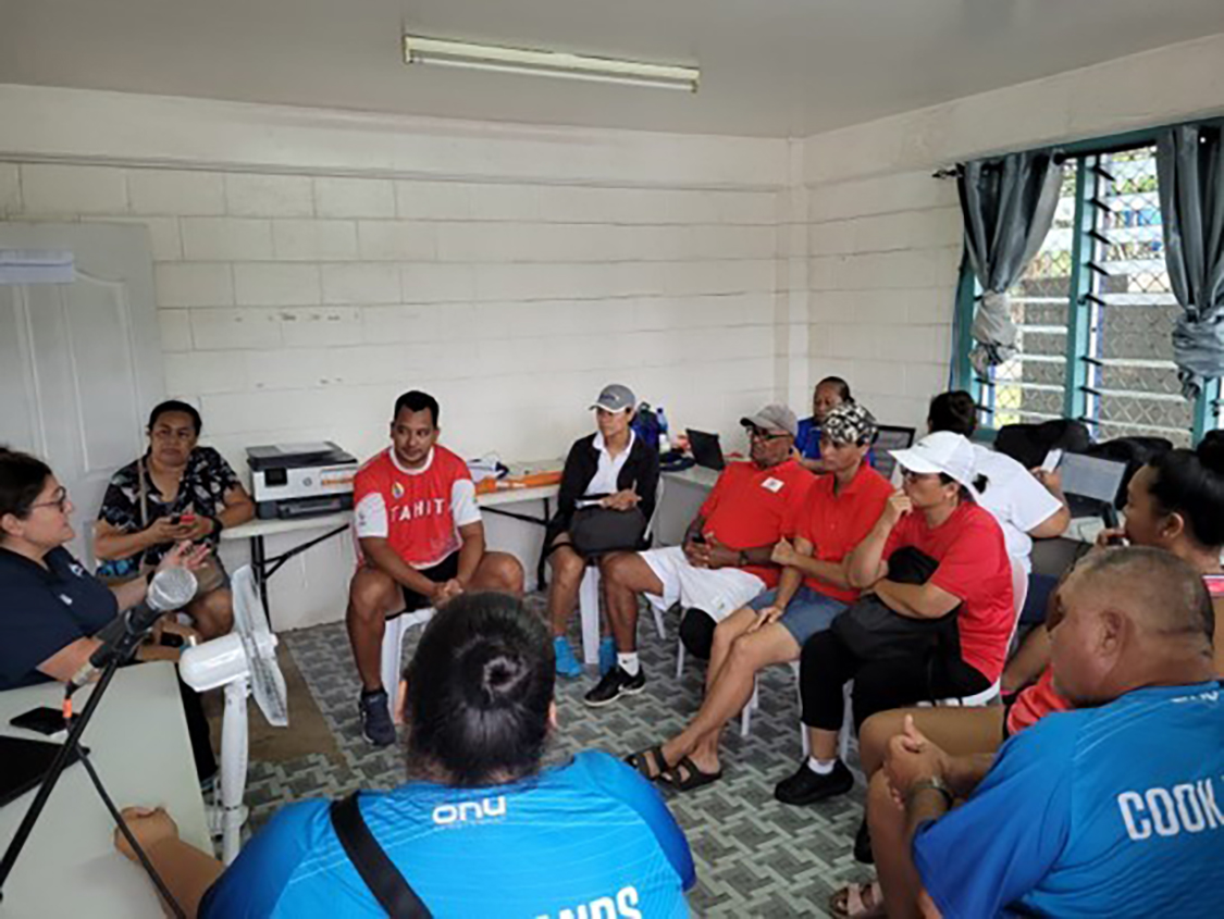 Local Official Natalie Dellamarta’s Samoa Trip | 9 May, 2023 | Tennis West