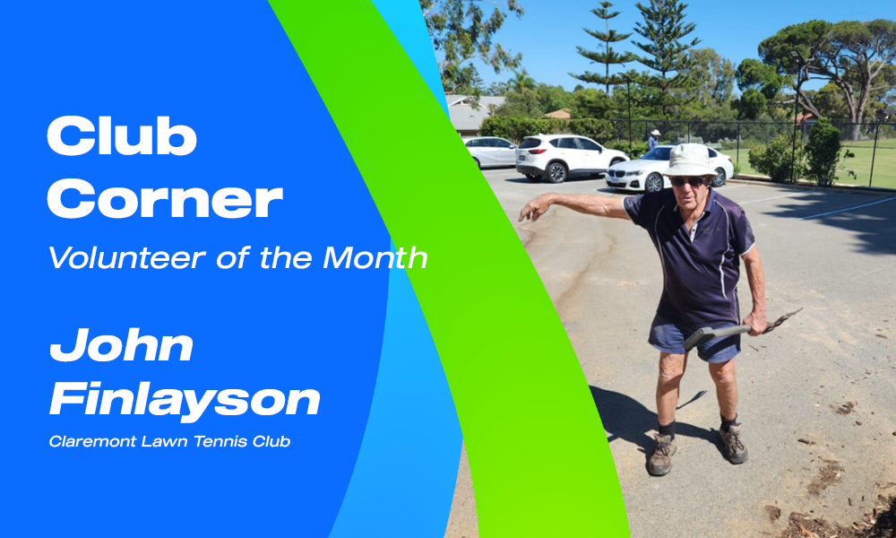 Club Corner Volunteer of the Month – John Finlayson | 16 May, 2025 ...