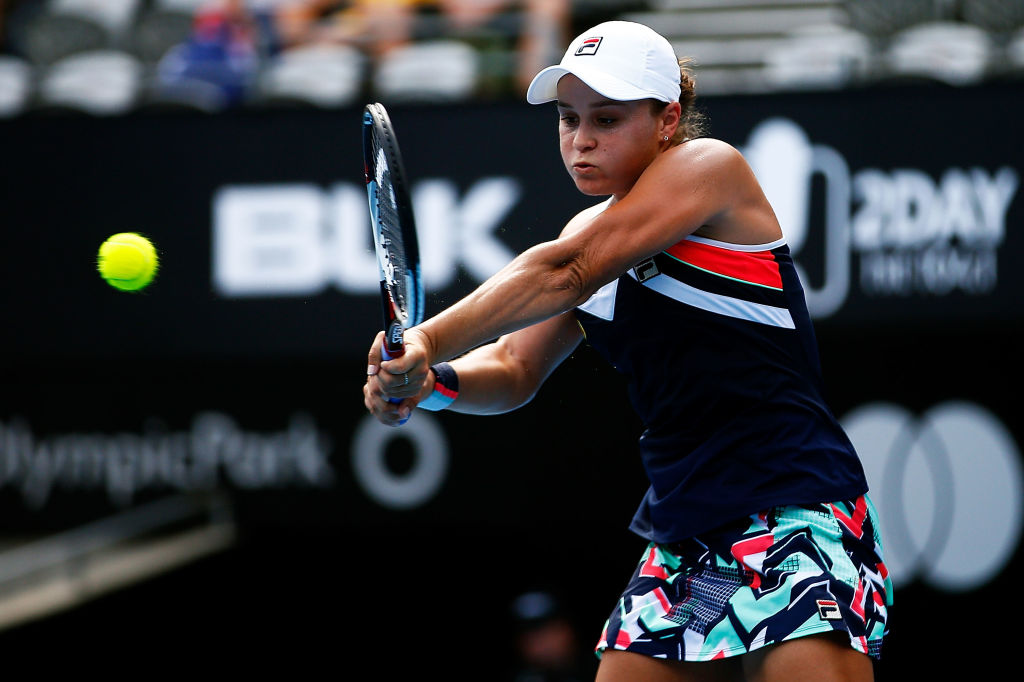 Barty prevails under a midnight sky | 10 January, 2018 | All News ...