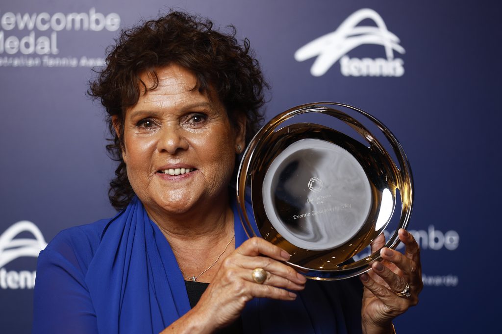 Evonne Goolagong Cawley honoured with Spirit of Tennis Award | 12 ...